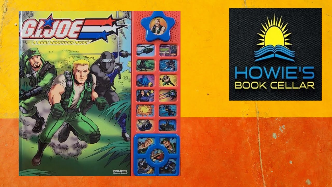 G.I. JOE A American Hero Play-A-Sound INTERACTIVE Sound Book - YouTube