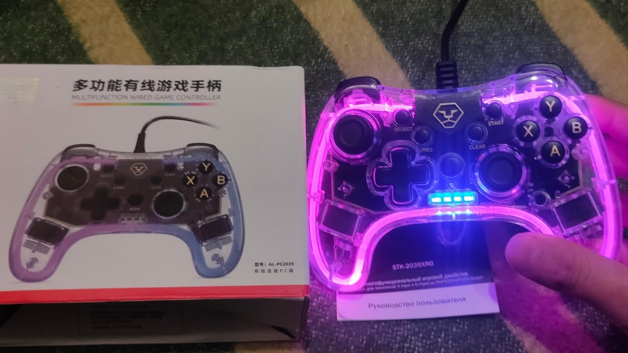 Обзор геймпада "X3 PRO" STK-2039XRG - YouTube