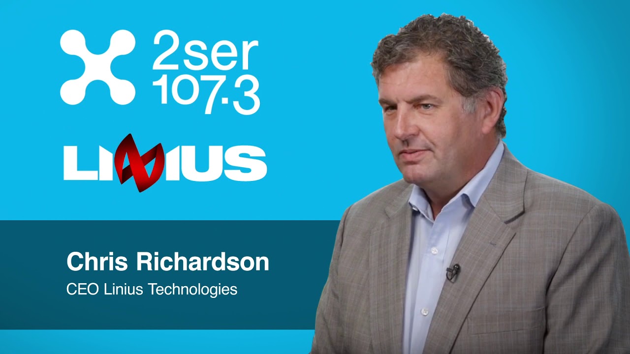 Linius CEO features on 2ser's On The Money - YouTube