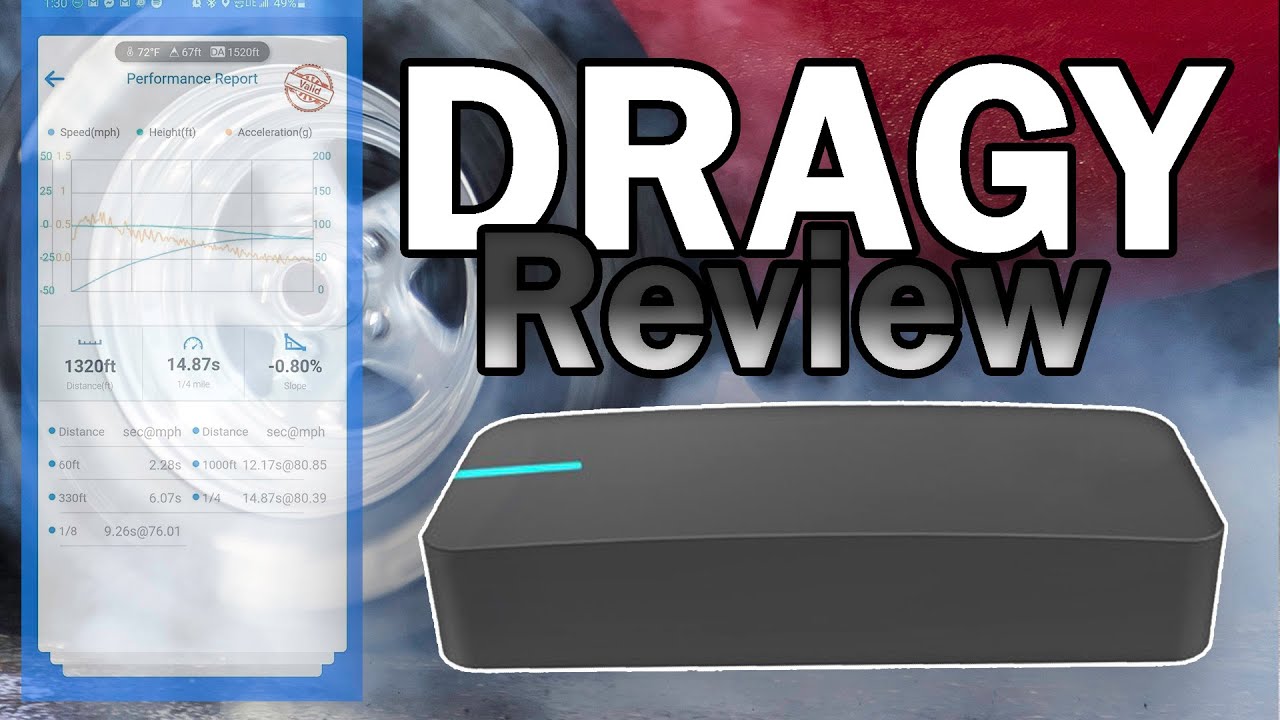 Dragy Review - GPS Performance Monitor for Drag Racing - YouTube