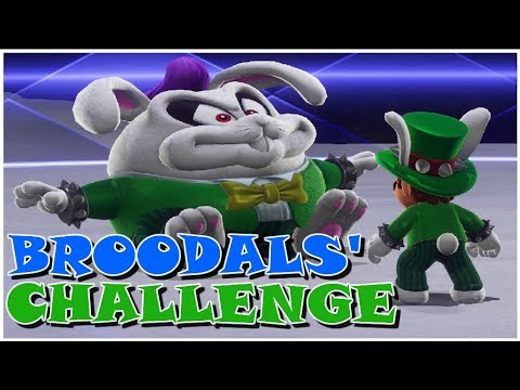 Super Mario Odyssey - Broodals' Boss Rush No Jump Challenge - YouTube
