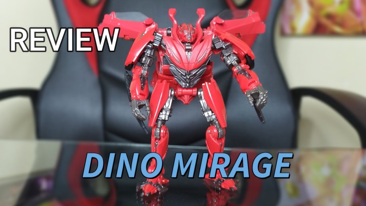 REVIEW FIGURA "DINO MIRAGE" TRANSFORMER - YouTube
