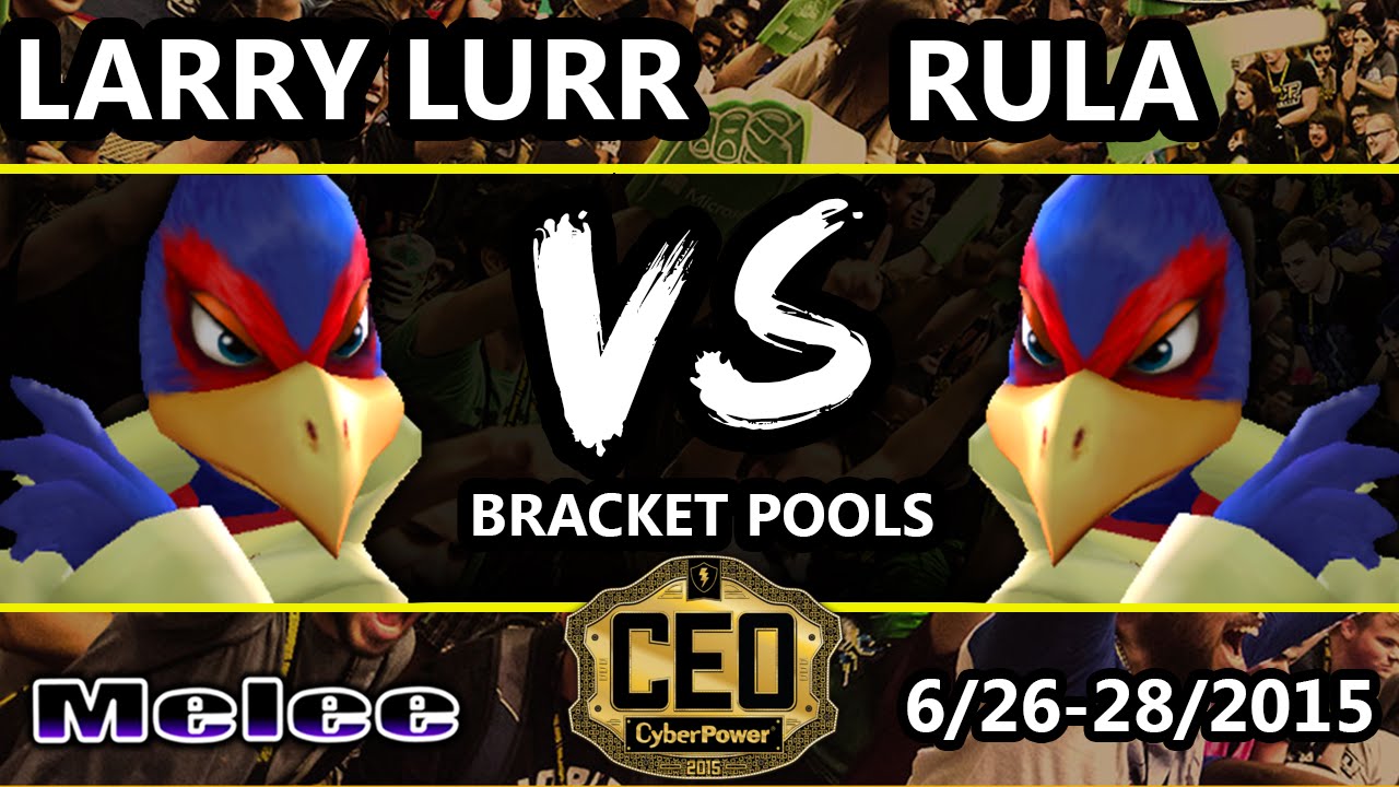 CEO 2015 - Larry Lurr (Falco) Vs. SGT | Rula (Red) SSBM Bracket Pools ...