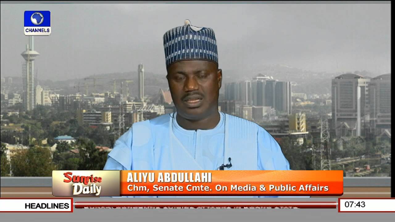 Aliyu Abdullahi, Chm Senate Cmte Media On Gender Equality Bill Pt.1 ...