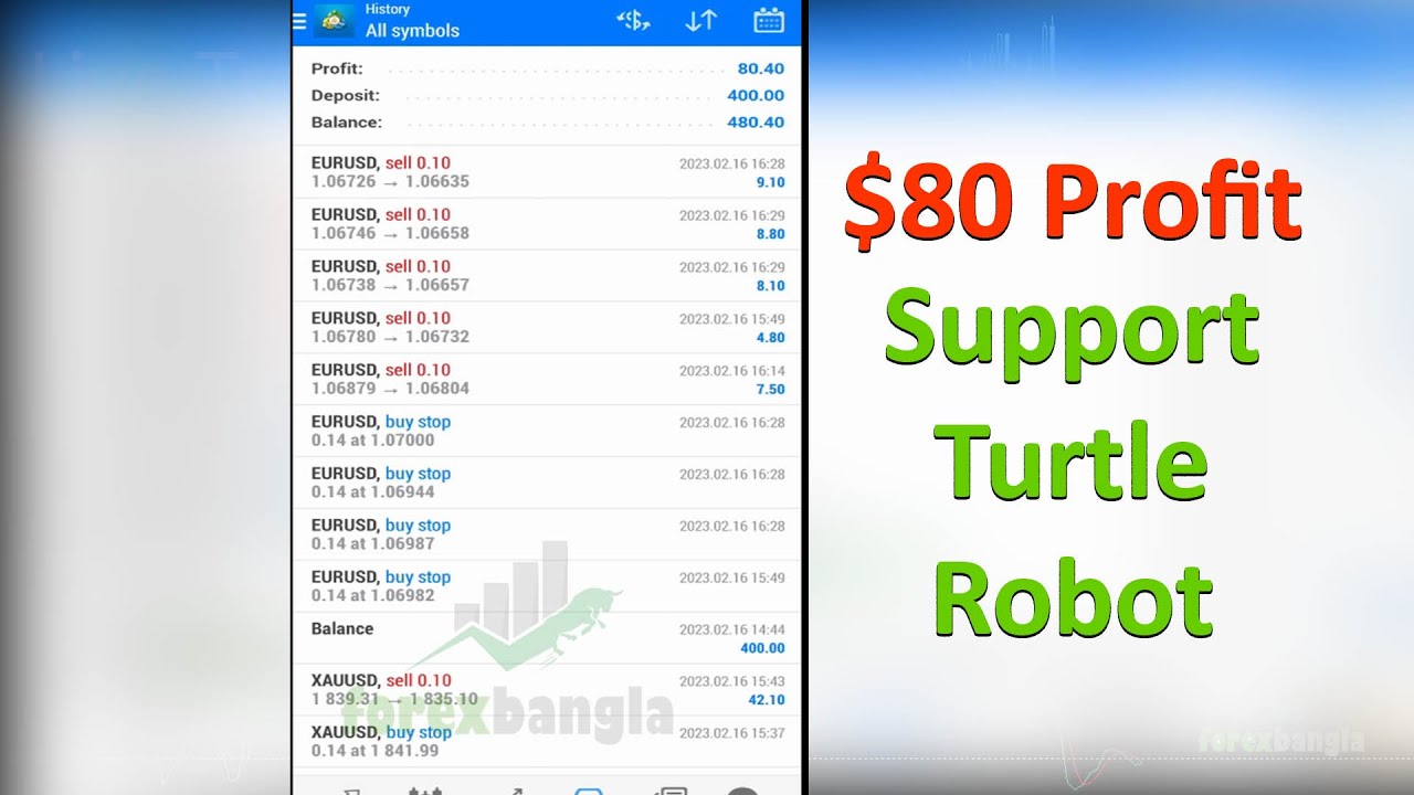 Turtle FX EA । Best Forex Robot Trading bangla । Forex Robot । Make ...