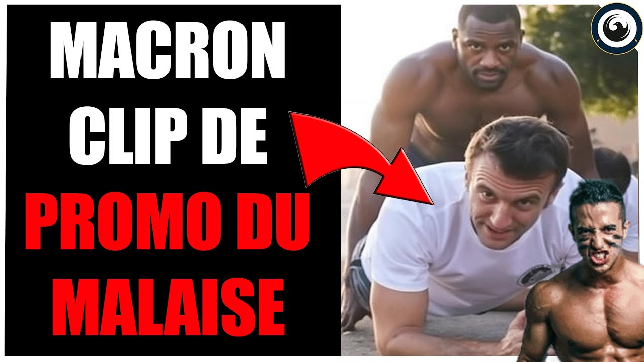 MACRON ET TIBO SORTENT UN CLIP DE PROPAGANDE DU MALAISE SIDERAL - ELLE ...