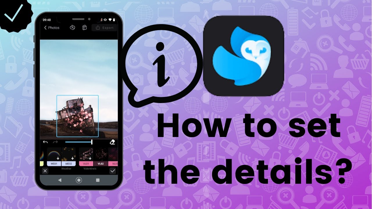 How to set the details of picture on Lightleap? - YouTube