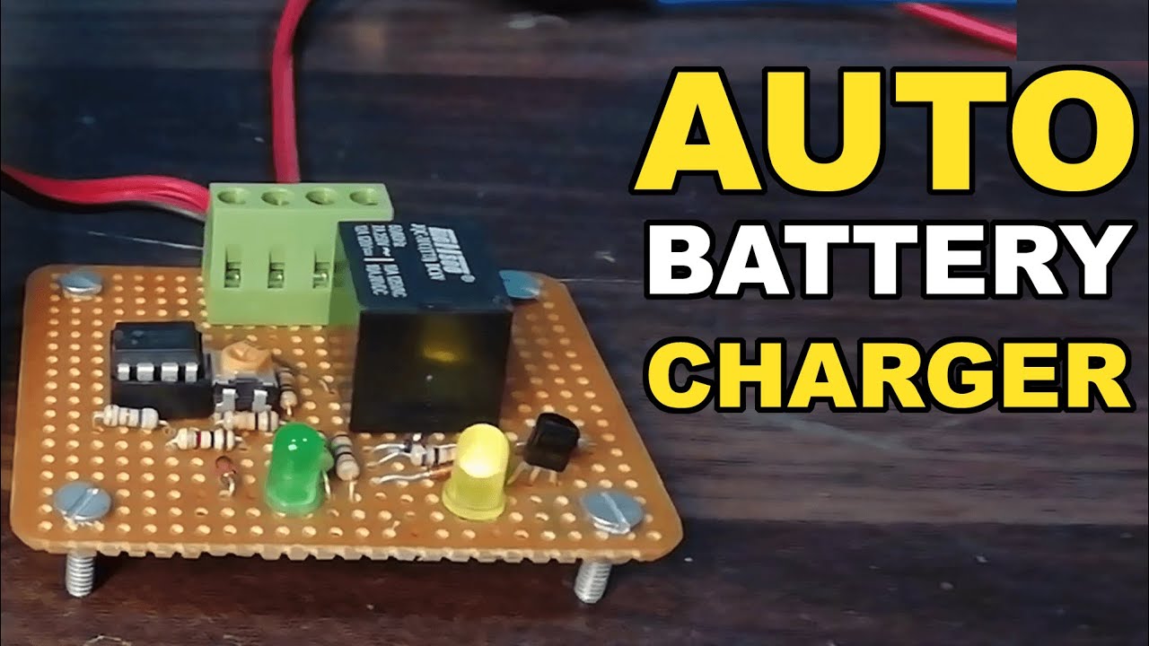 6V Auto Cutoff Battery Charger - YouTube