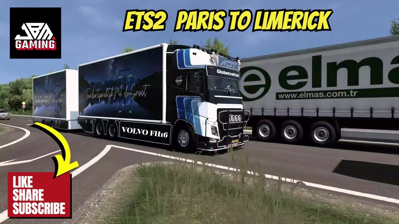 The World's Most Beautiful Drive: Paris to Limerick - YouTube