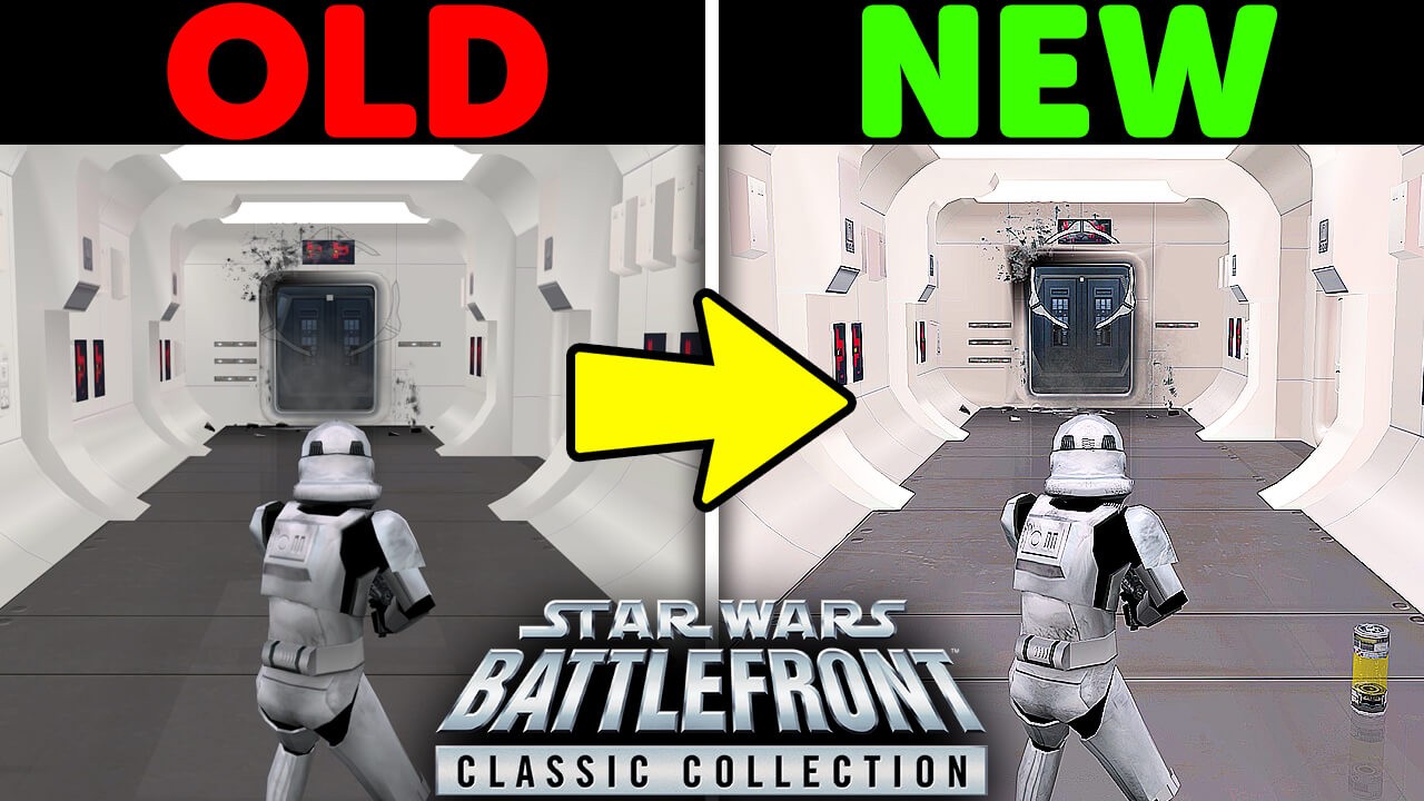 Star Wars Battlefront Classic Collection Graphics Comparison VS ...