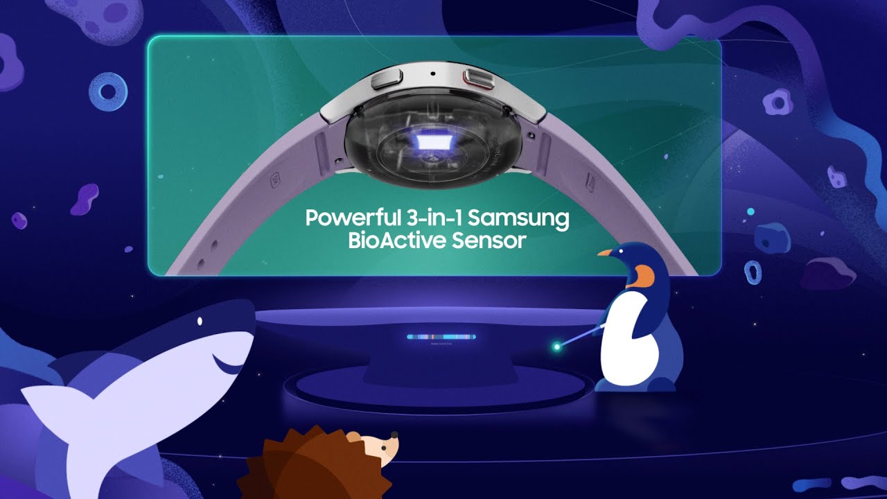 The watch that knows your sleep best: Samsung BioActive Sensor - YouTube