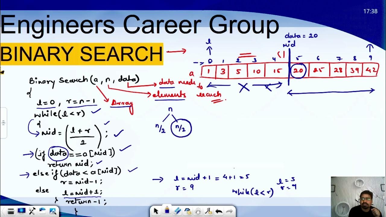 Algorithms- Analysis of Binary Search - YouTube