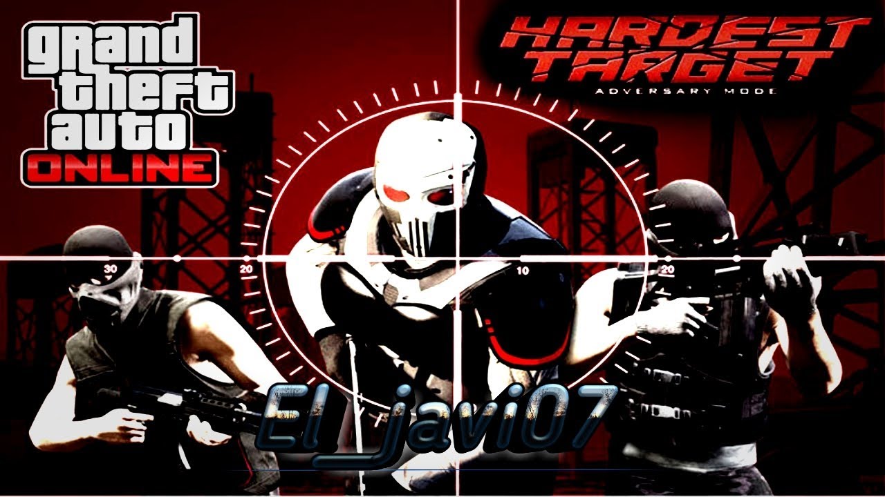 MI PRIMERA PARTIDA EN GTA V HARDEST TARGET - YouTube