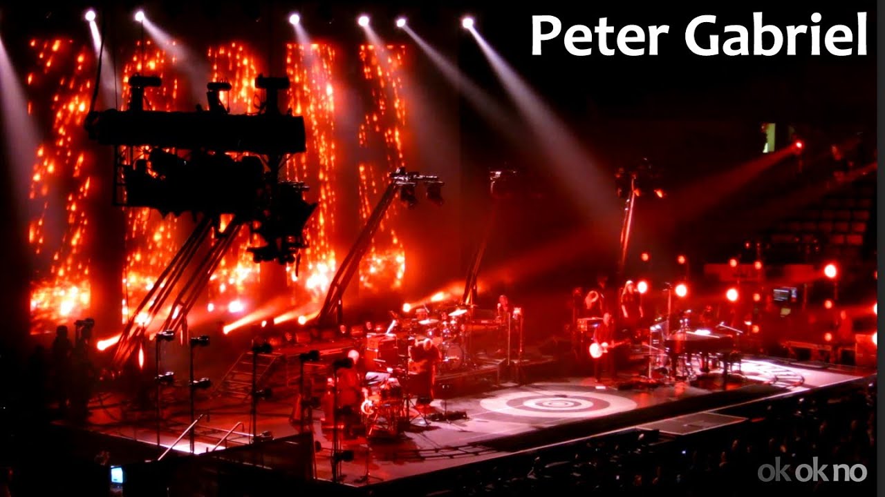 Peter Gabriel Red Rain - Live Toronto 2012 The Back to Front Tour - YouTube