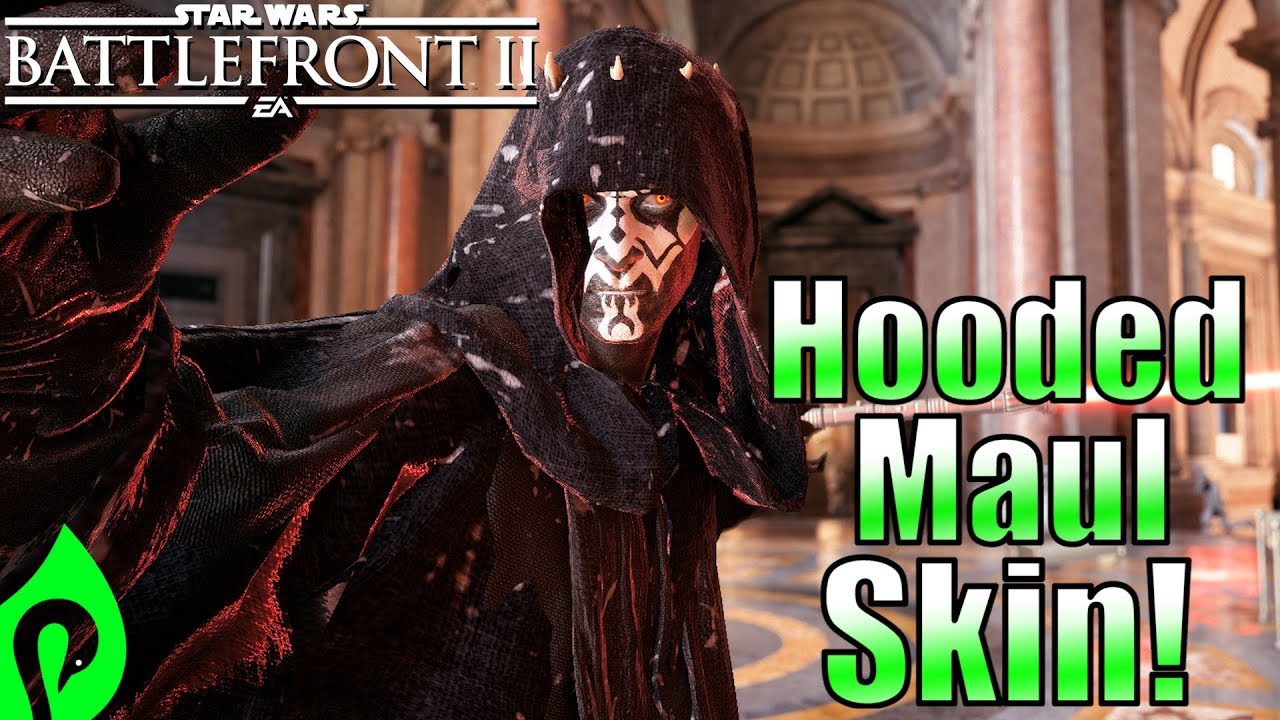 Hooded Darth Maul Skin! - Star Wars Battlefront 2 Mod - YouTube