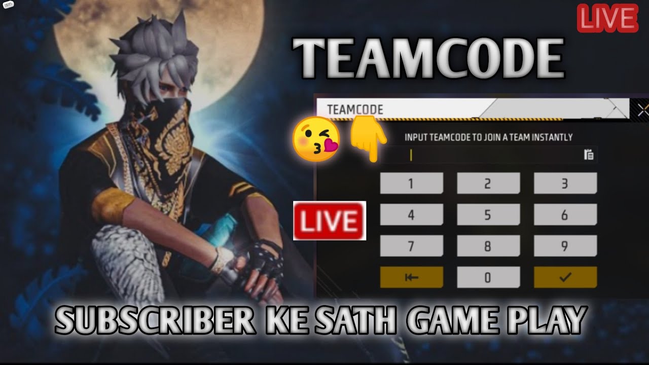 VG VIVEK FF LIVE IS BACK TEAM CODE LONE WOLF 😱 MODE WITH ONLY BOOYAH! 💪FREE FIRE LIVE - YouTube