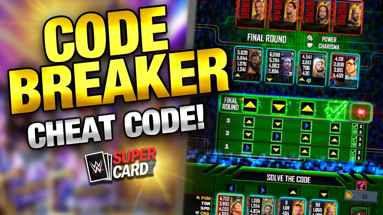 This SECRET Tool BEATS Every WWE SuperCard Code Breaker Level! - YouTube