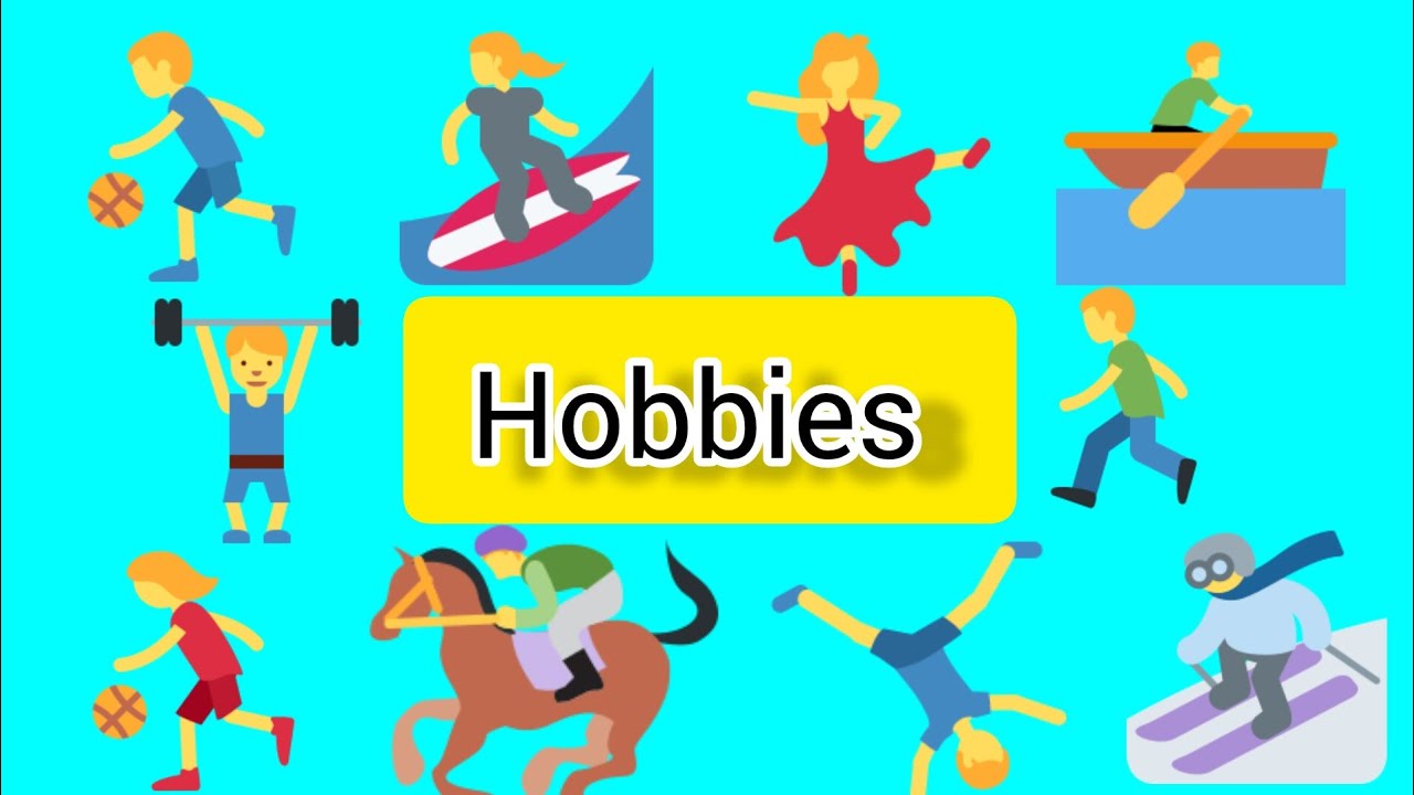 50+ Hobbies In English | Learn Easy English | English Vocabulary - YouTube