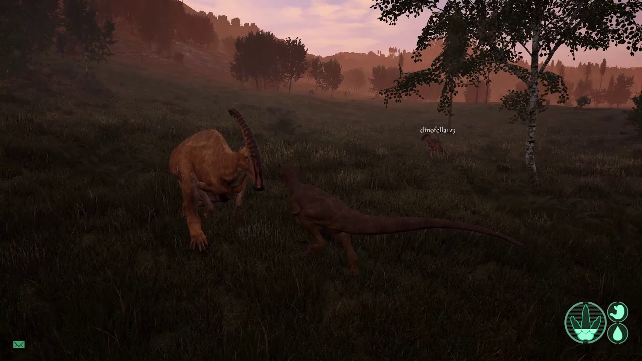 The Isle: Raptors in Rampage- Taking Down a Parasaur - YouTube