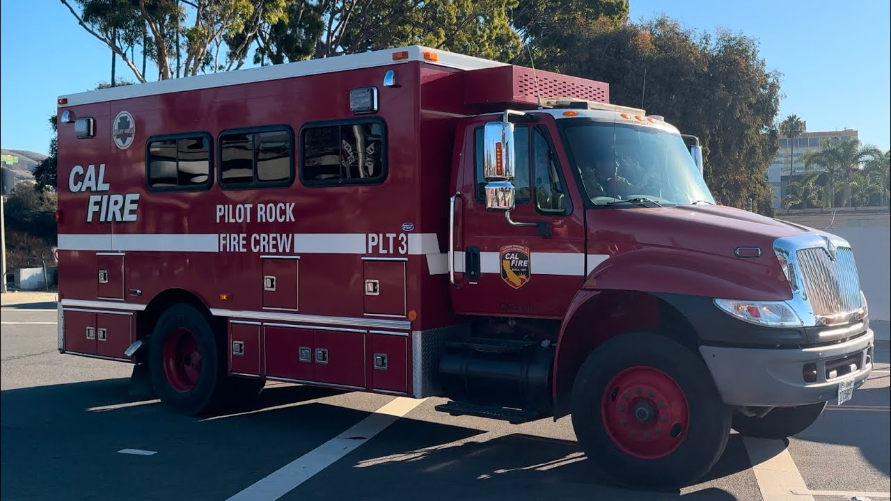 *RARE* CAL-FIRE Pilot Rock Crew 3 ( PLT3 ) & CAL-FIRE Utility 3553 ...