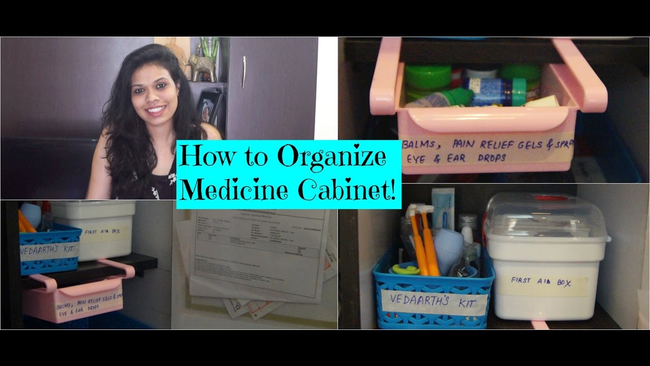 How to Organize Medicine Cabinet | Home Organization | Organizopedia ...