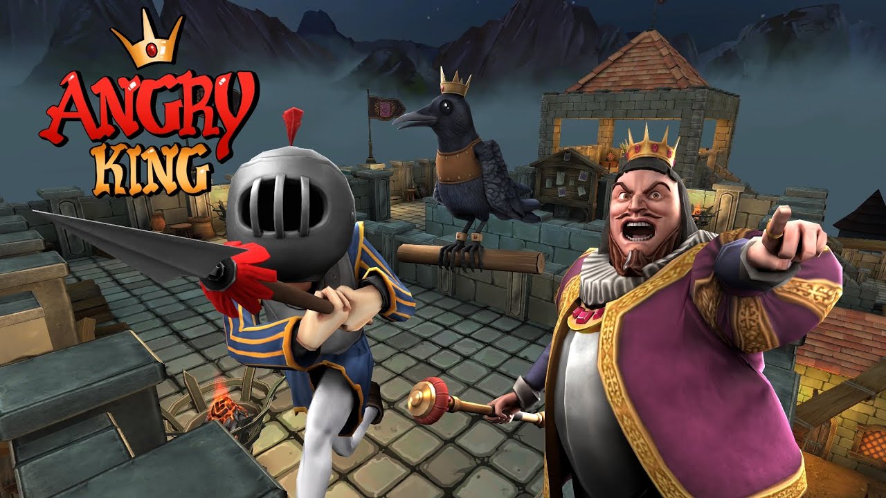 ANGRY KING полное прохождение всех уровней. complete completion of all ...