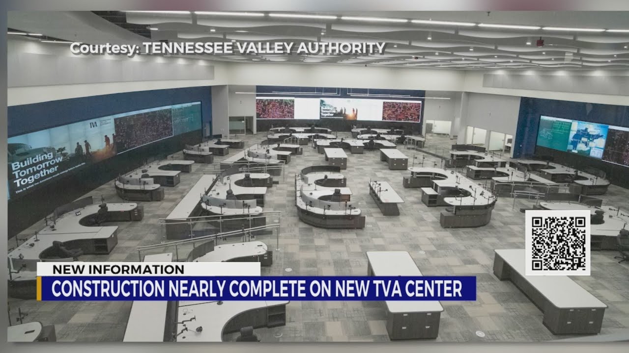Construction nearly complete on new TVA center - YouTube