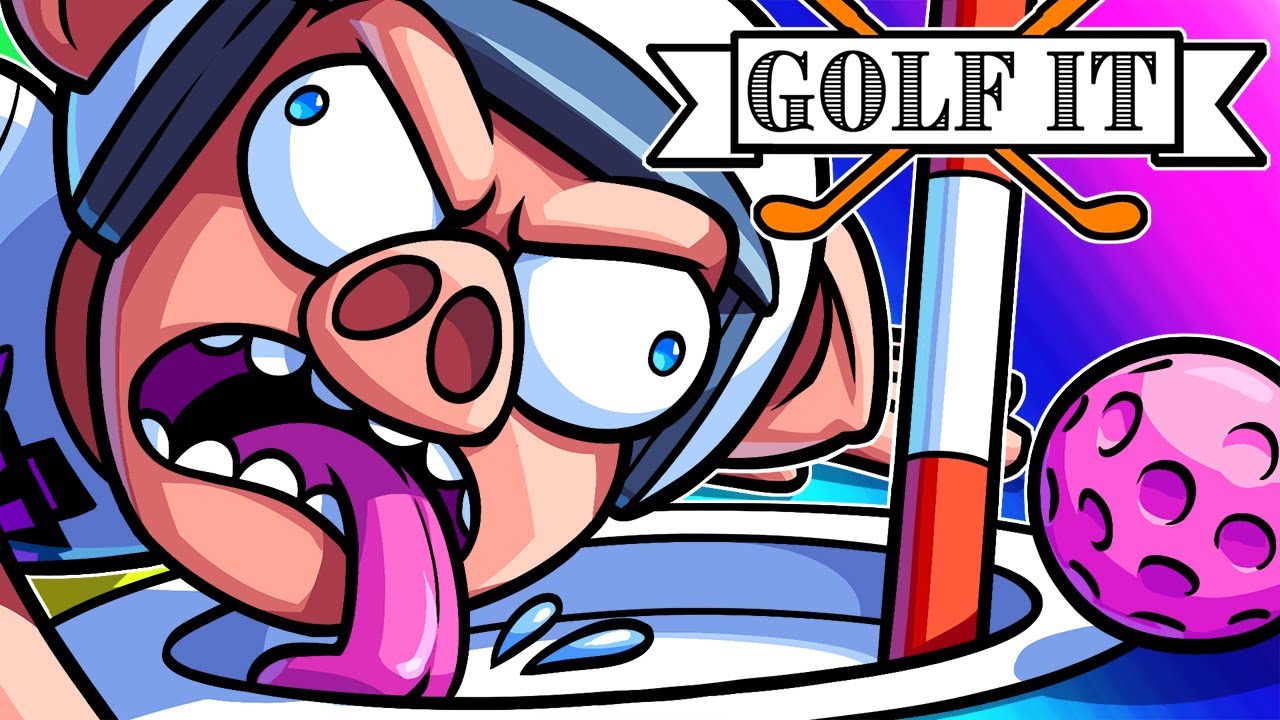 Golf It Funny Moments - Wildcat The King of "Trying to Avoid the Holes ...