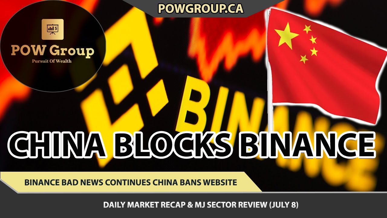 BREAKING NEWS: Binance Blocked In China, Bitcoin Confirms Daily ...