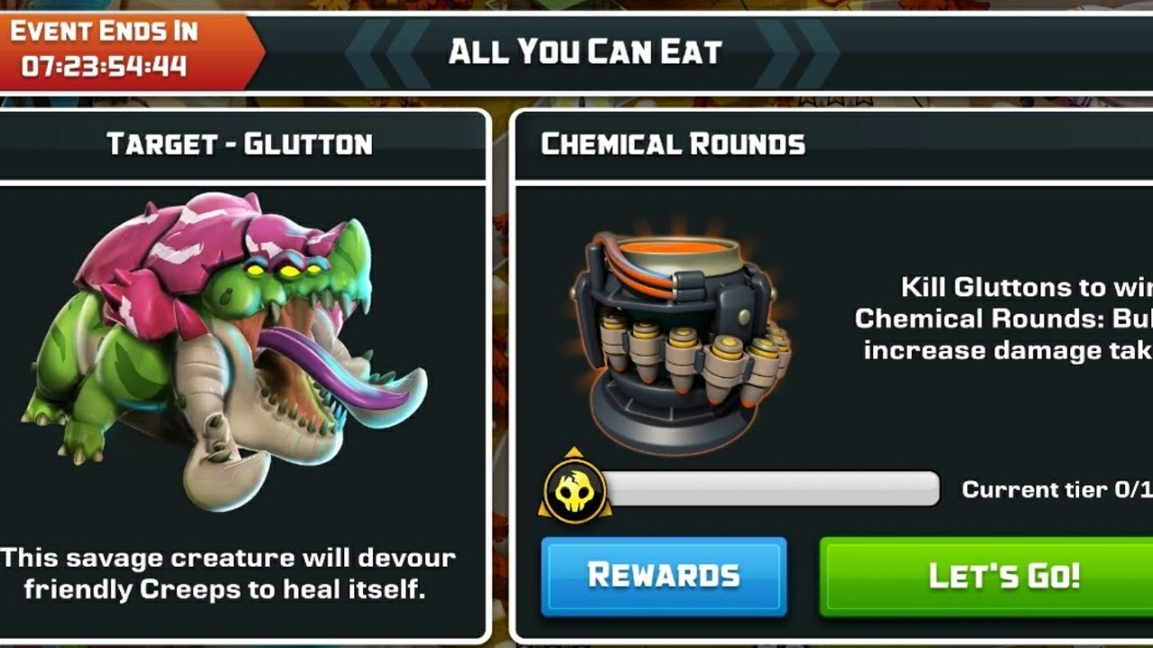 All you can eat alien creeps event HARD - YouTube