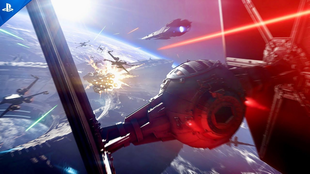 TIE FIGHTER | BATTLEFRONT II PS5 Gameplay - HDR 4K60FPS - YouTube