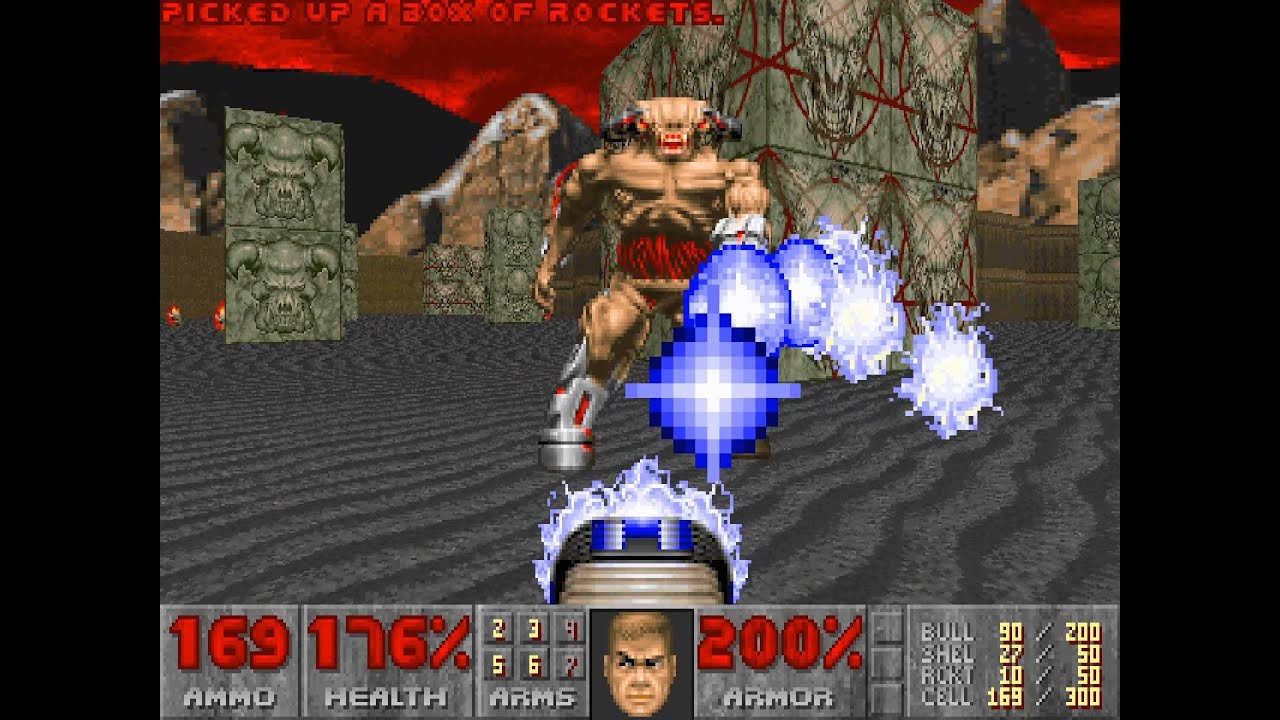 Ultimate Doom - Ultra-Violence Speedrun in 19:43 - YouTube