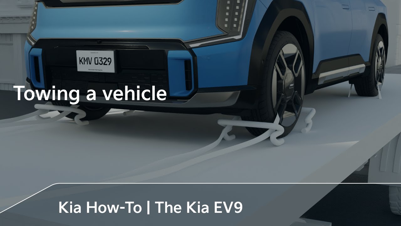 Towing a vehicle｜The Kia EV9 - YouTube