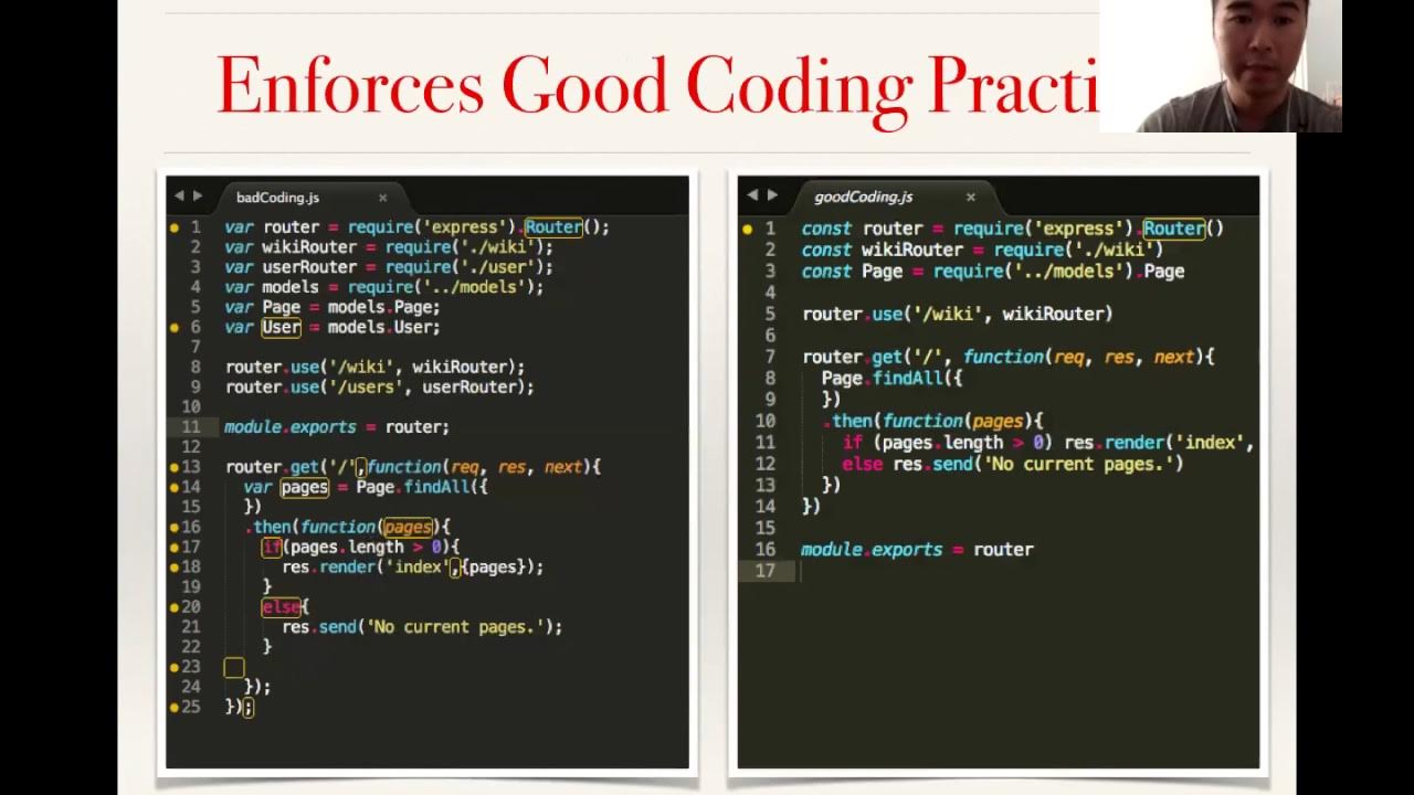 ESLint Tutorial - Check your code with ESLint - YouTube