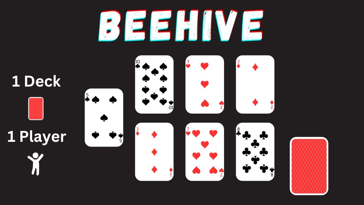 How to Play Beehive Solitaire - YouTube