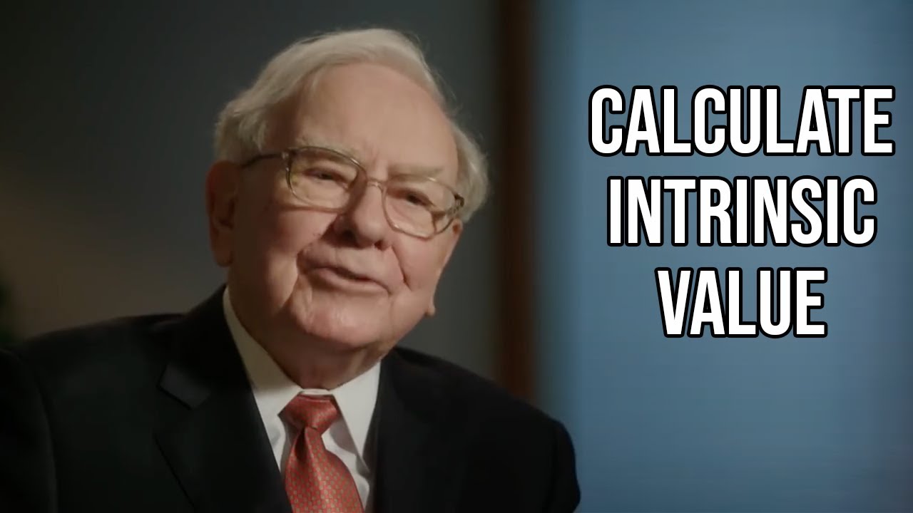 How To Calculate Intrinsic Value Full Example YouTube