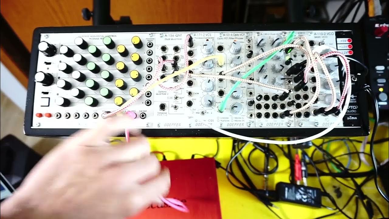 Doepfer monosynth demo - YouTube
