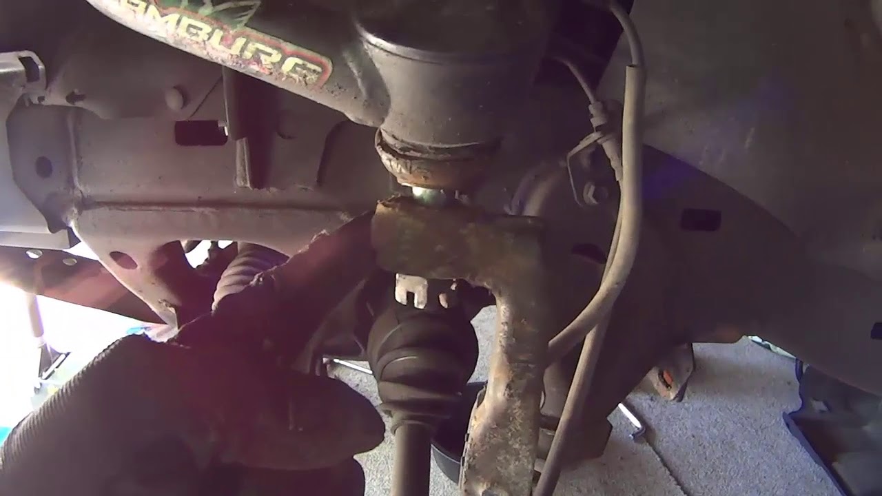 Fastest Way to Remove Shocks on a Tacoma - YouTube
