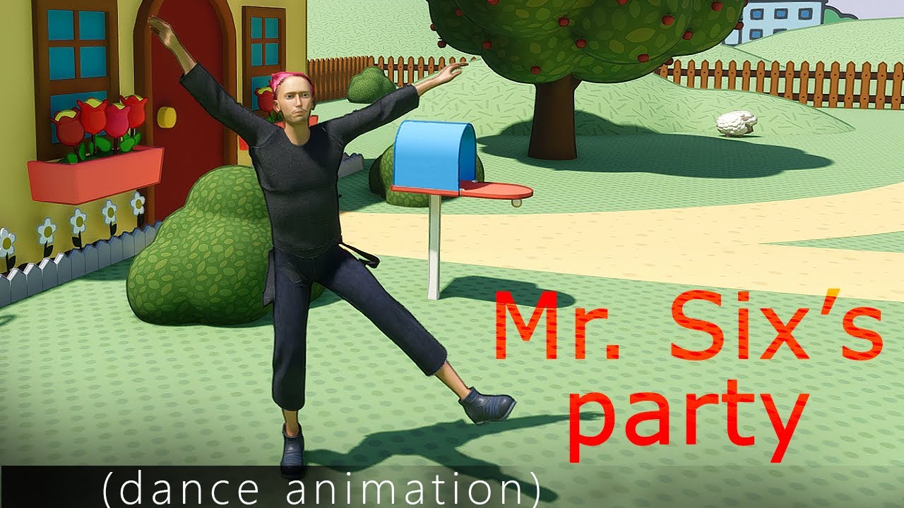 MD - Mr. Six's Party - dance 3d animation for @Sansar (virtual world ...