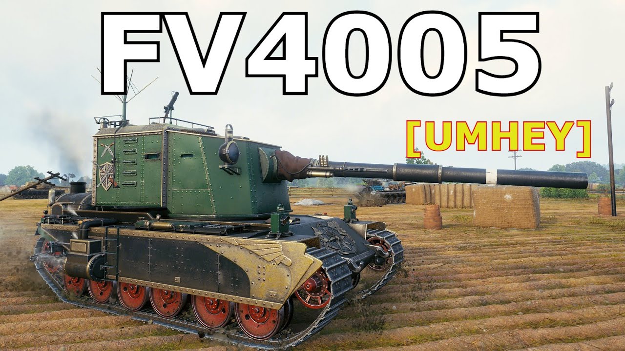 World of Tanks FV4005 Stage II - 4 Kills 10,4K Damage - YouTube