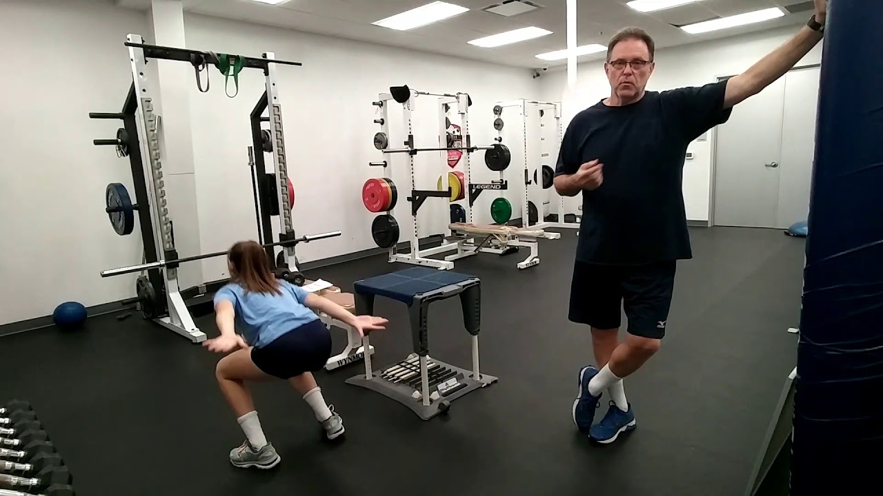 Single and double leg drop jumps - YouTube