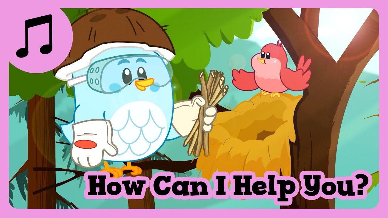 How Can I Help You? Sing-Along Song 🎶 Luna Chip & Inkie Music Video for ...
