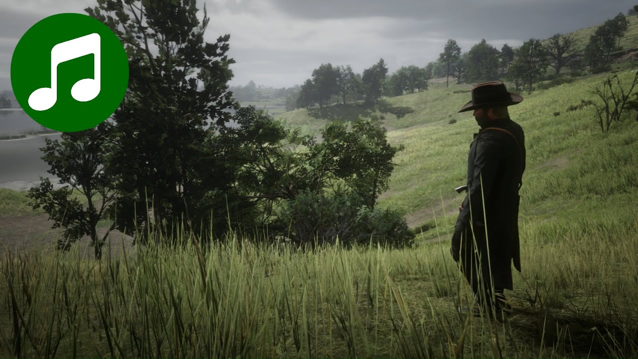 Relaxing RED DEAD REDEMPTION 2 Ambient Music & Ambience 🎵 Peaceful View ...