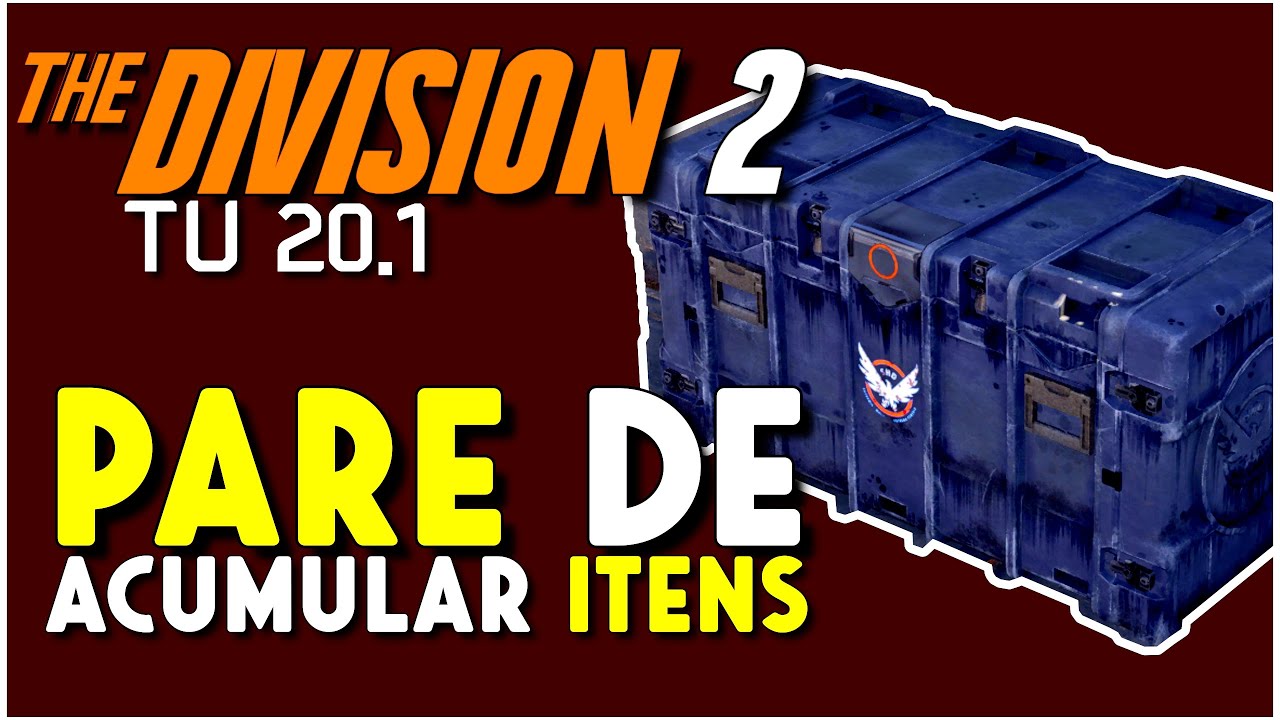 o que deixar GUARDADO no estoque!? Gerenciamento de Baú e Inventário ...
