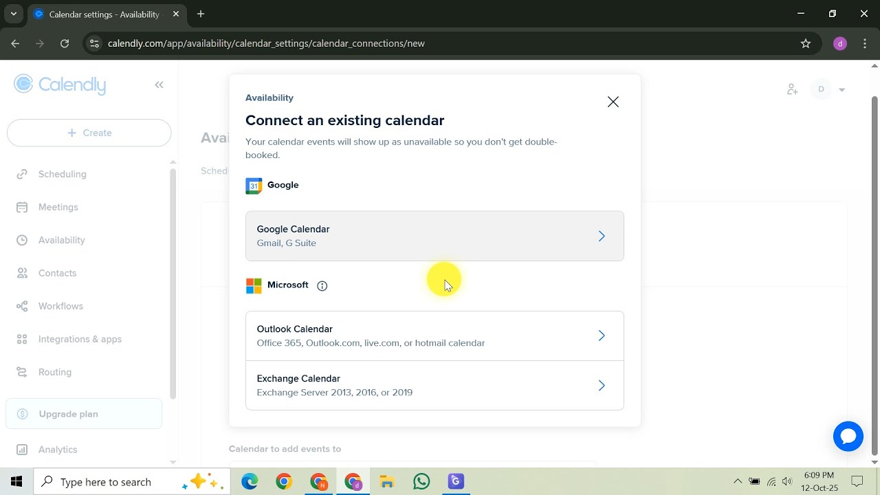 How To Integrate Calendly With Outlook Calendar - YouTube
