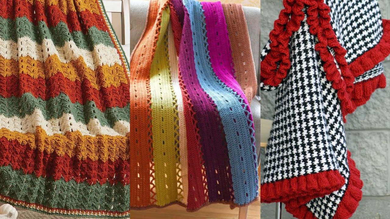highly running ideas for babies of crochet blanket patterns - YouTube