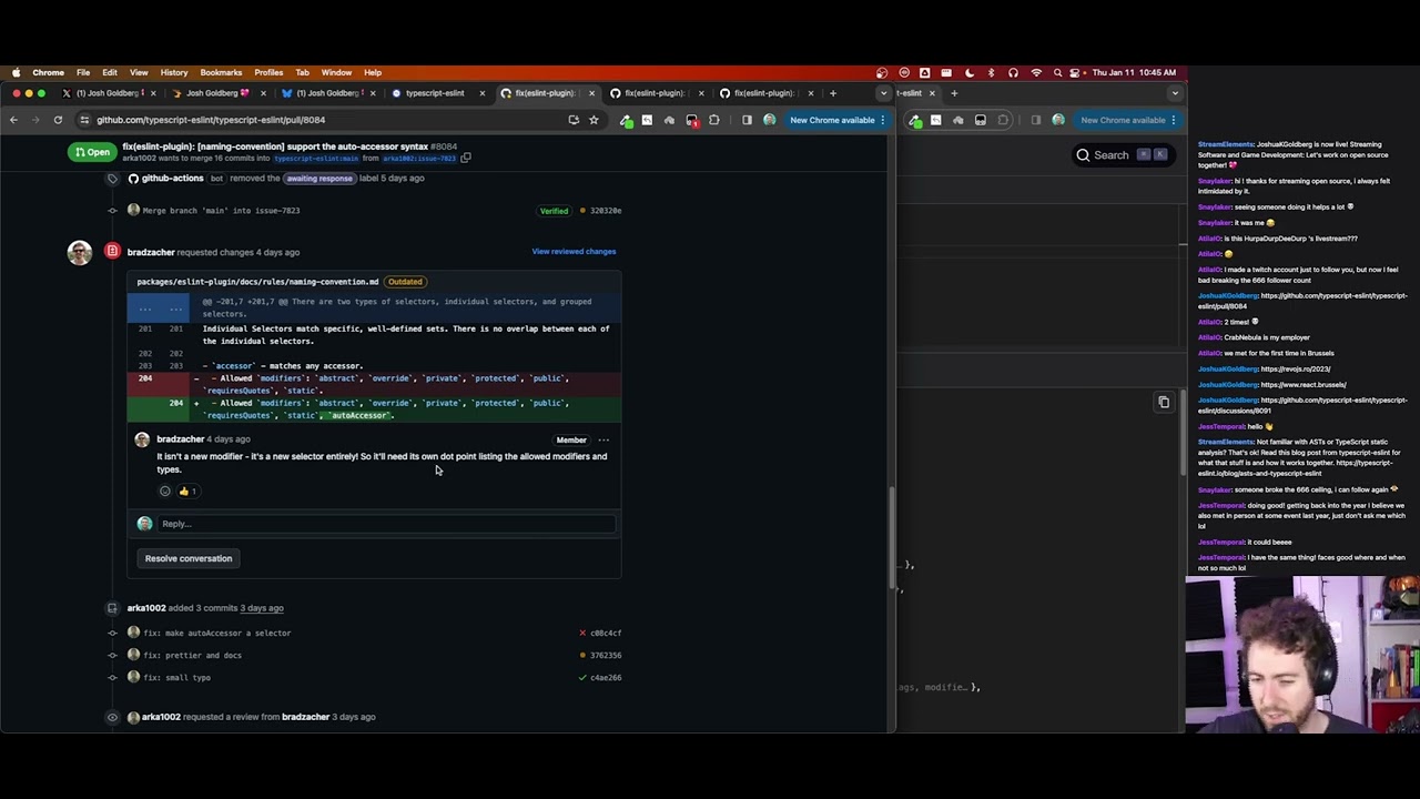 January 11th, 2023: typescript-eslint PR queue emptying - YouTube