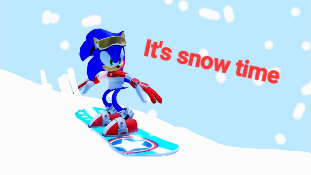 Snow sonic!? - YouTube