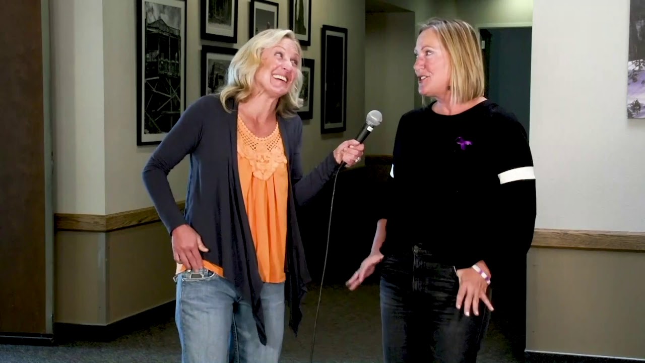 Kristen Miller Ferrall is on location in Kings Beach with Dawn Harris ...