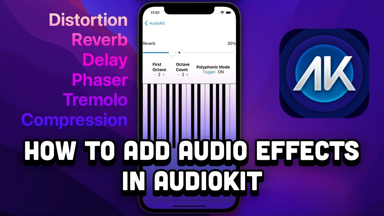 How to Add Audio Effects in AudioKit 5 - YouTube